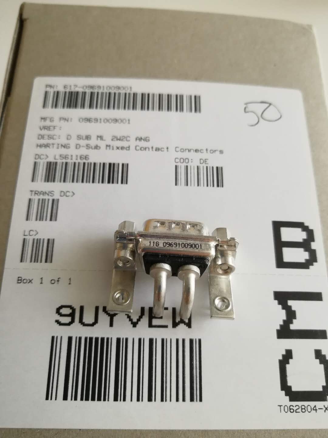 09691009001-D SUB MA 2W2C ANG_20 A_PL3_WITH-进口元器件供应商全球现货及期货优势渠道